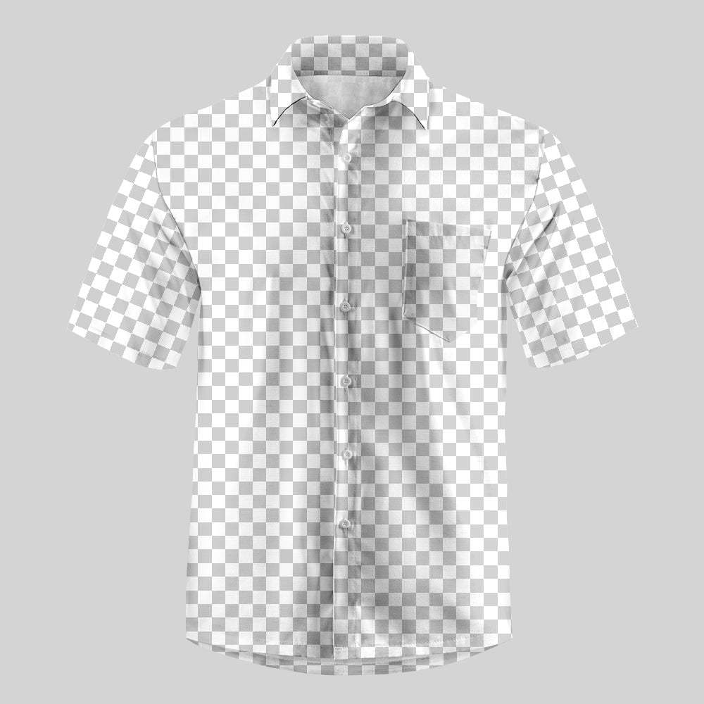 Geeksoutfit Invisible Style Funny Button Up Pocket Shirt for Sale