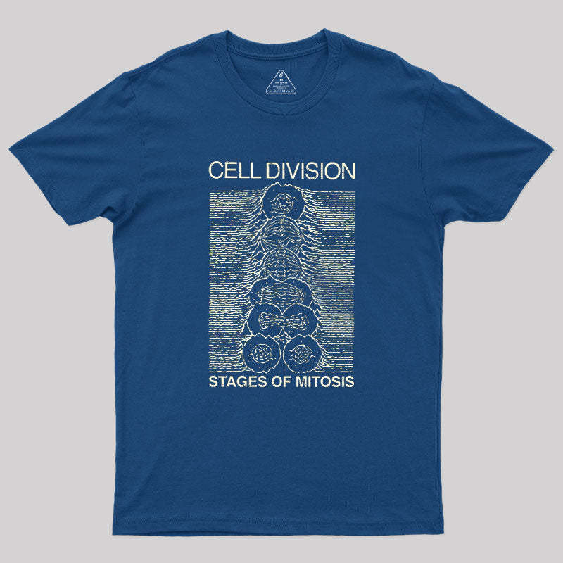 Geeksoutfit Cell Division- Stages Of Mitosis Geek T-Shirt for Sale