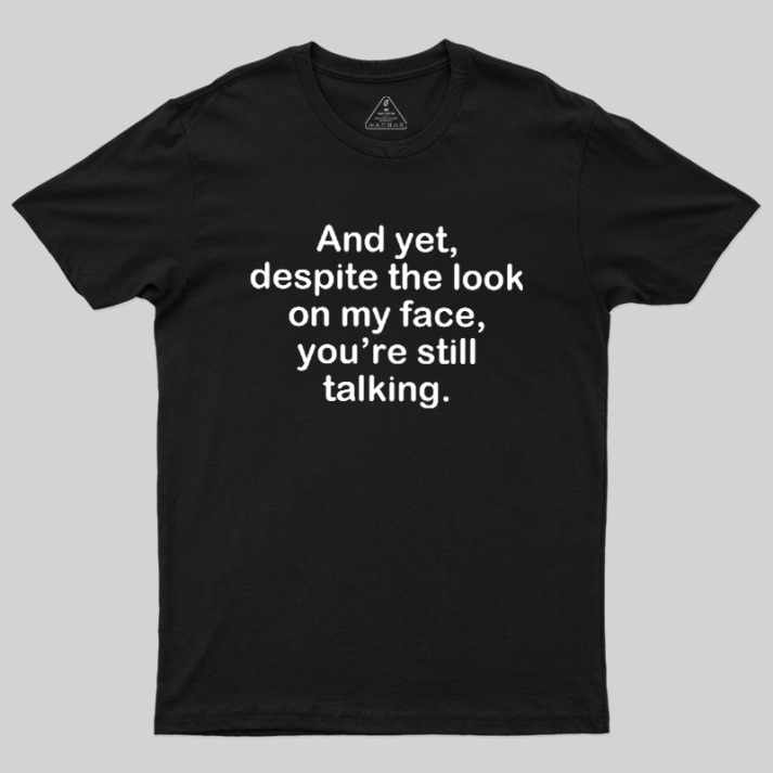 Geeksoutfit Funny Words T-Shirt for Sale