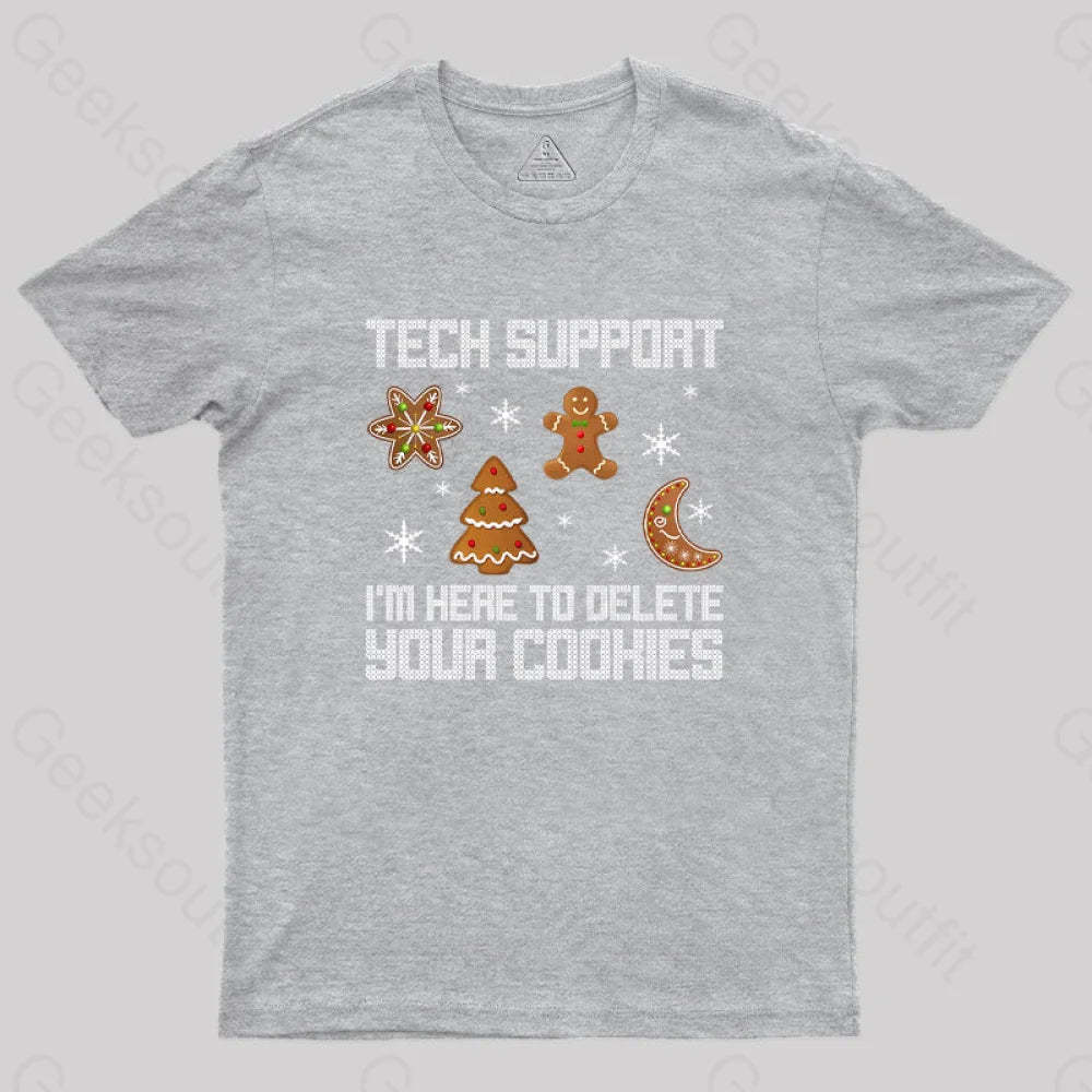 Geeksoutfit Funny Christmas Tech Support Computer Programmer Geek T ...