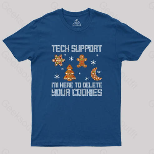 Geeksoutfit Funny Christmas Tech Support Computer Programmer Geek T ...