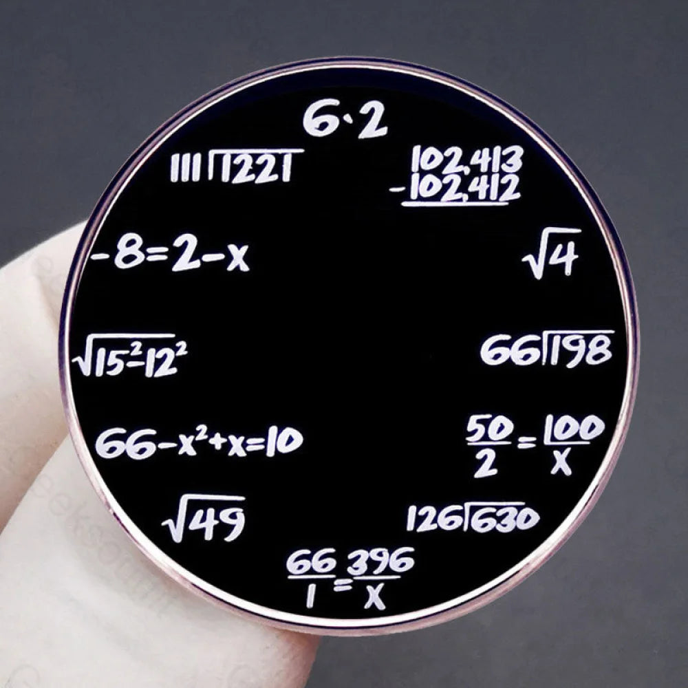 Geeksoutfit Math Formula Pins for Sale