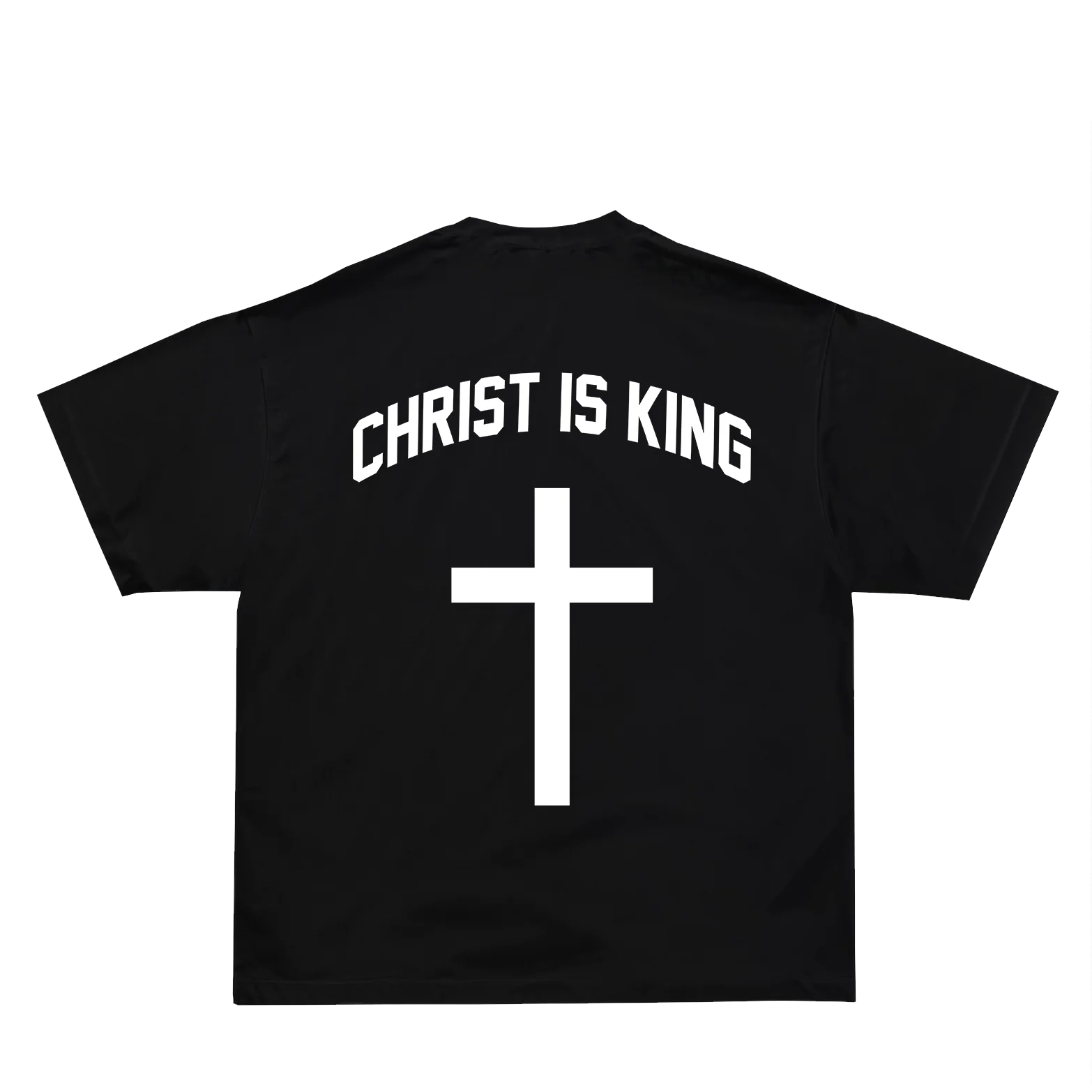 Christ Is King Pump Cover - Black – Printed-Clothes.com