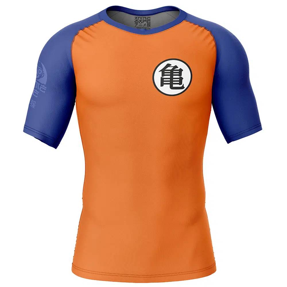 Goku Dragon Ball Z Short Sleeve Rash Guard Compression Shirt – Unisex ...
