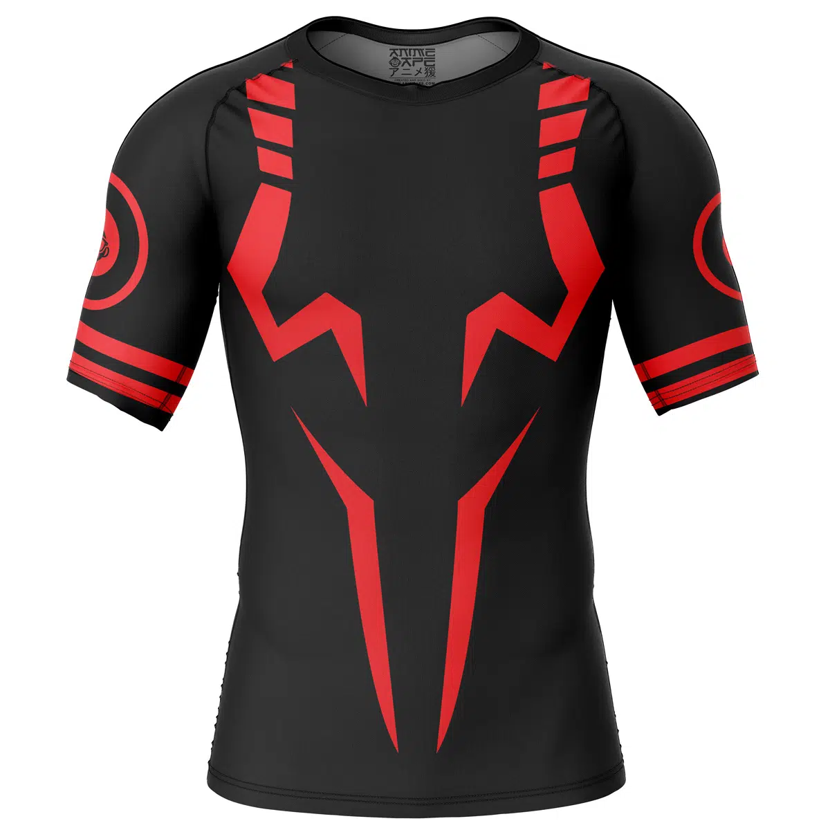 Sukuna Jujutsu Kaisen Short Sleeve Rash Guard Compression Shirt ...
