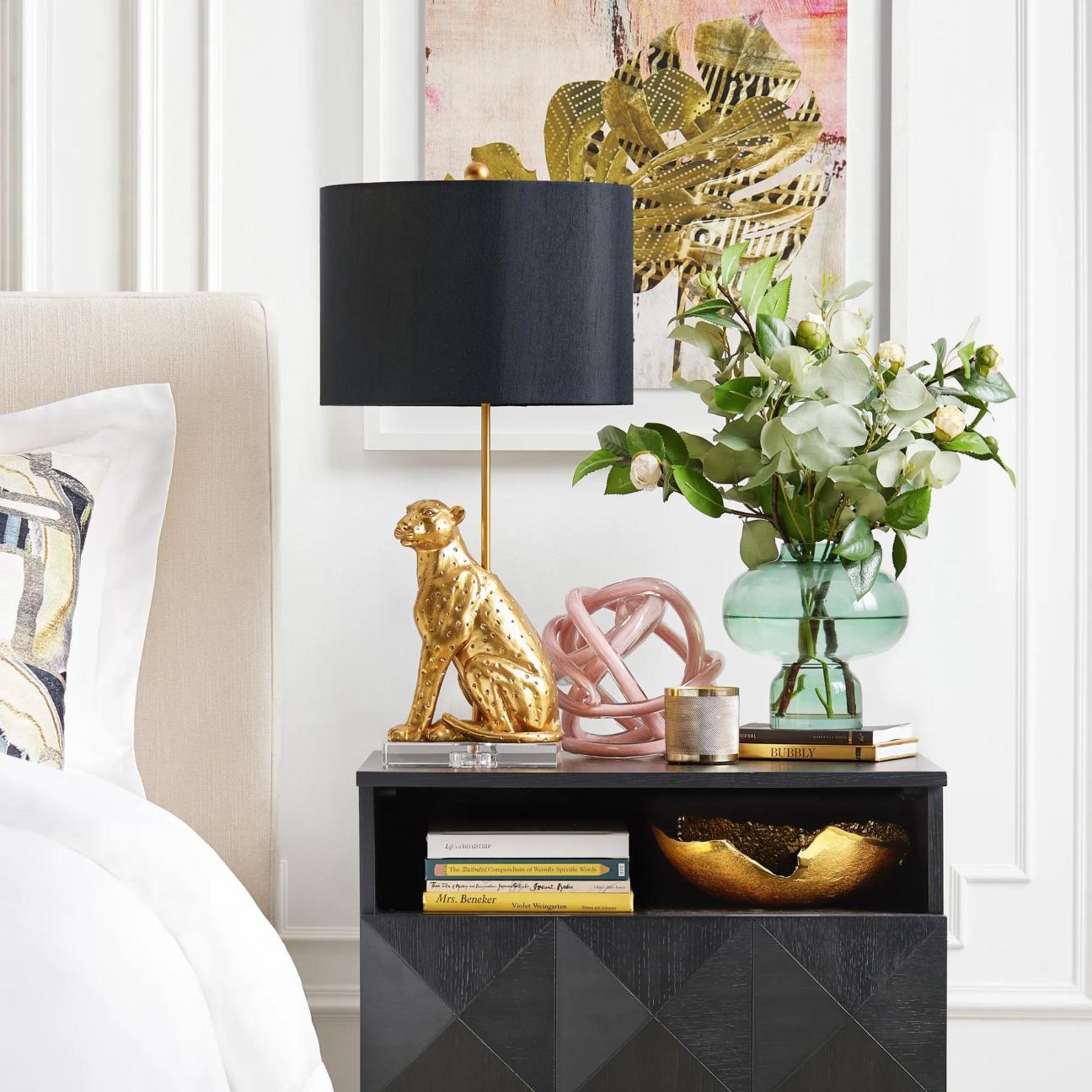 Leopard Table Lamp