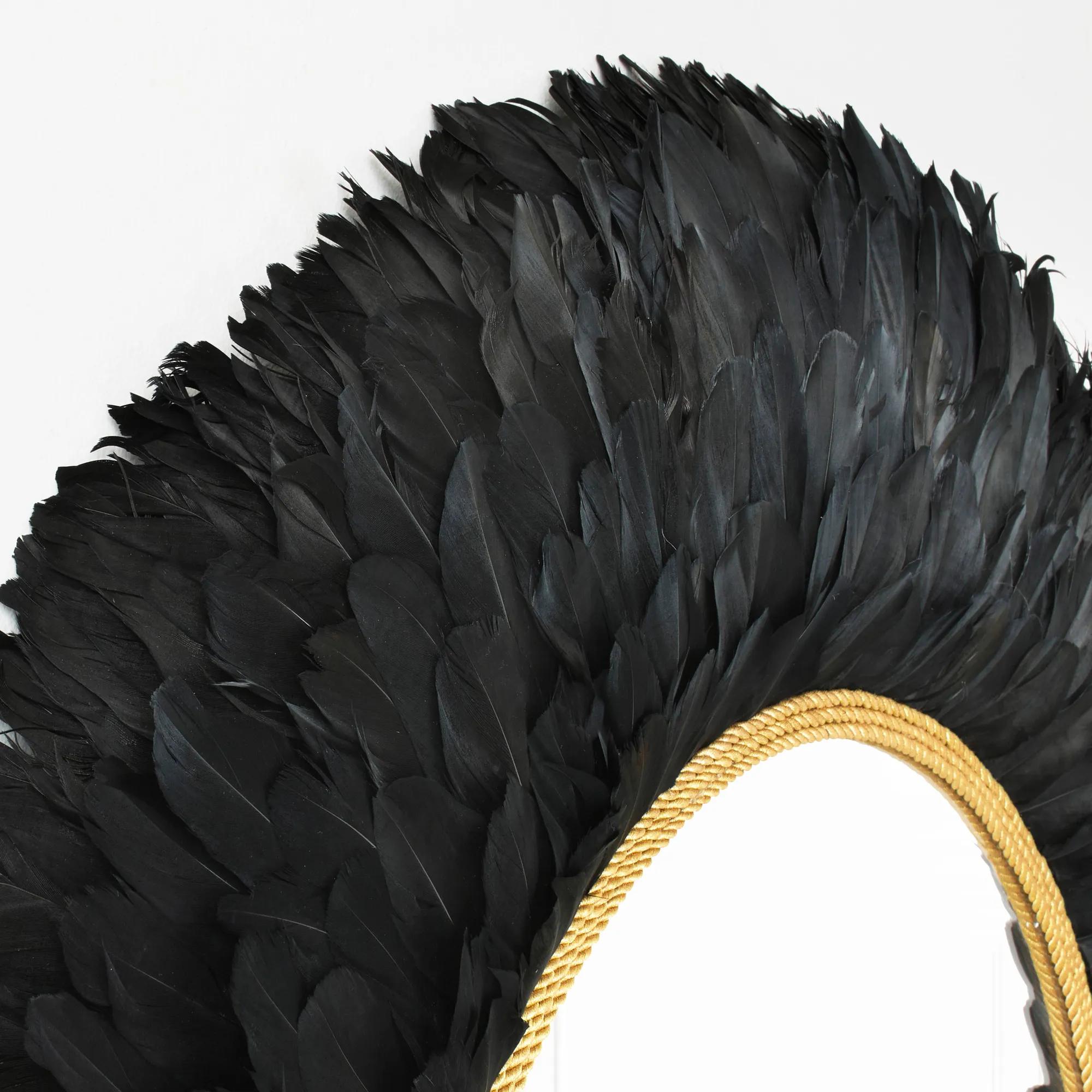 Nikki Chu - Midnight Feather Mirror