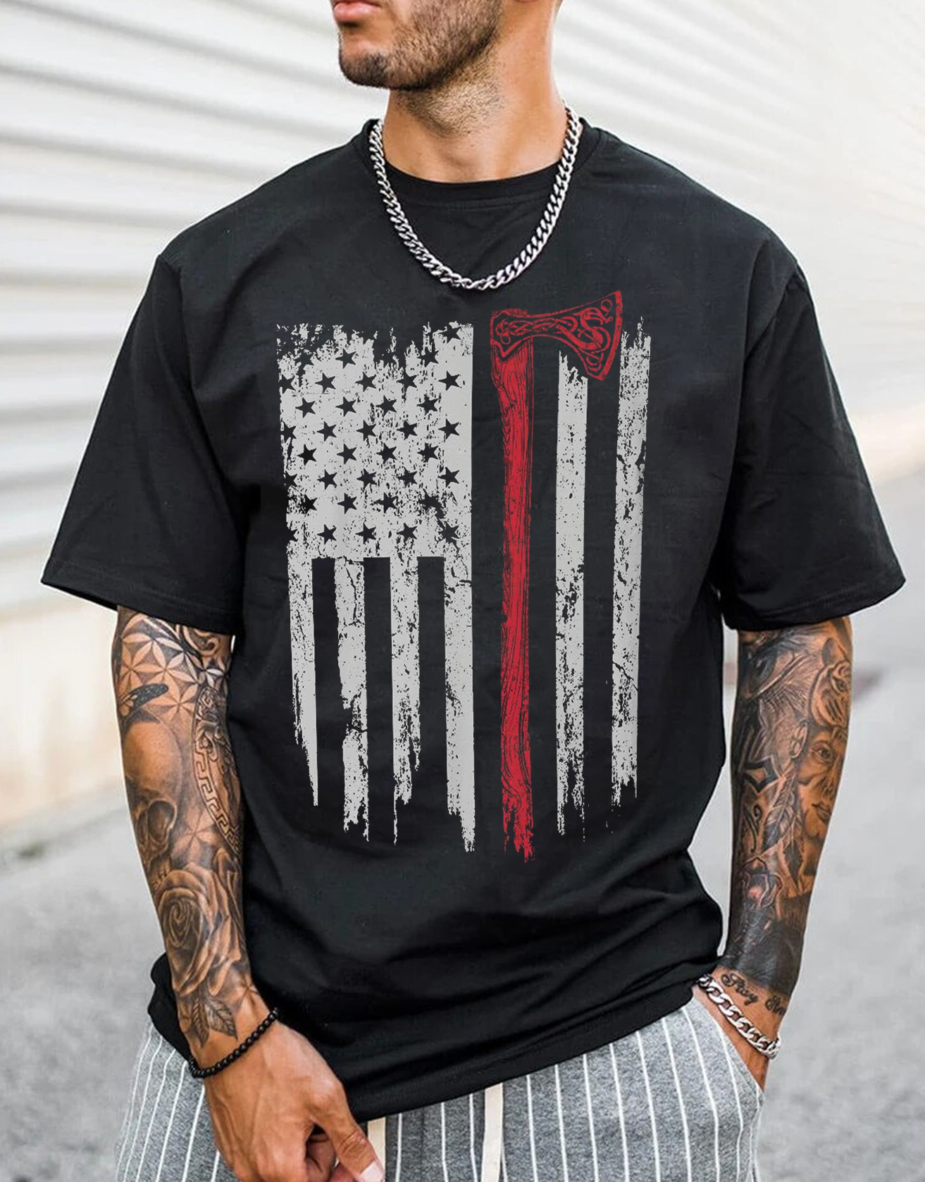 Viking Ax Tshirt-Thevikingvibe