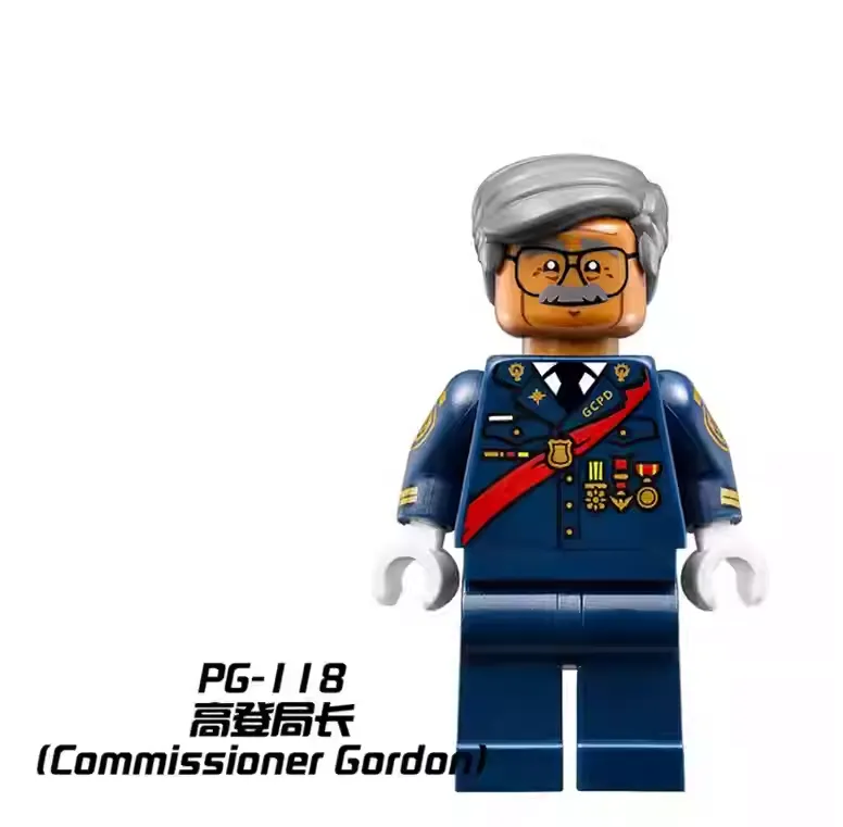 Commissioner Gordon Minifigures PG-118 DC MiniFigure Compatible LEGO ...