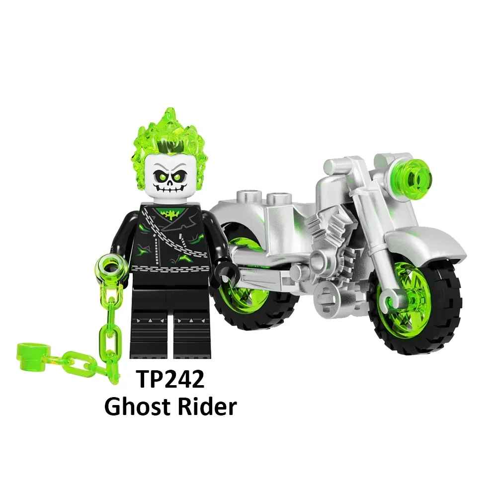 Ghost Rider minifigures TP242 Marvel figure Compatible with LEGO ...