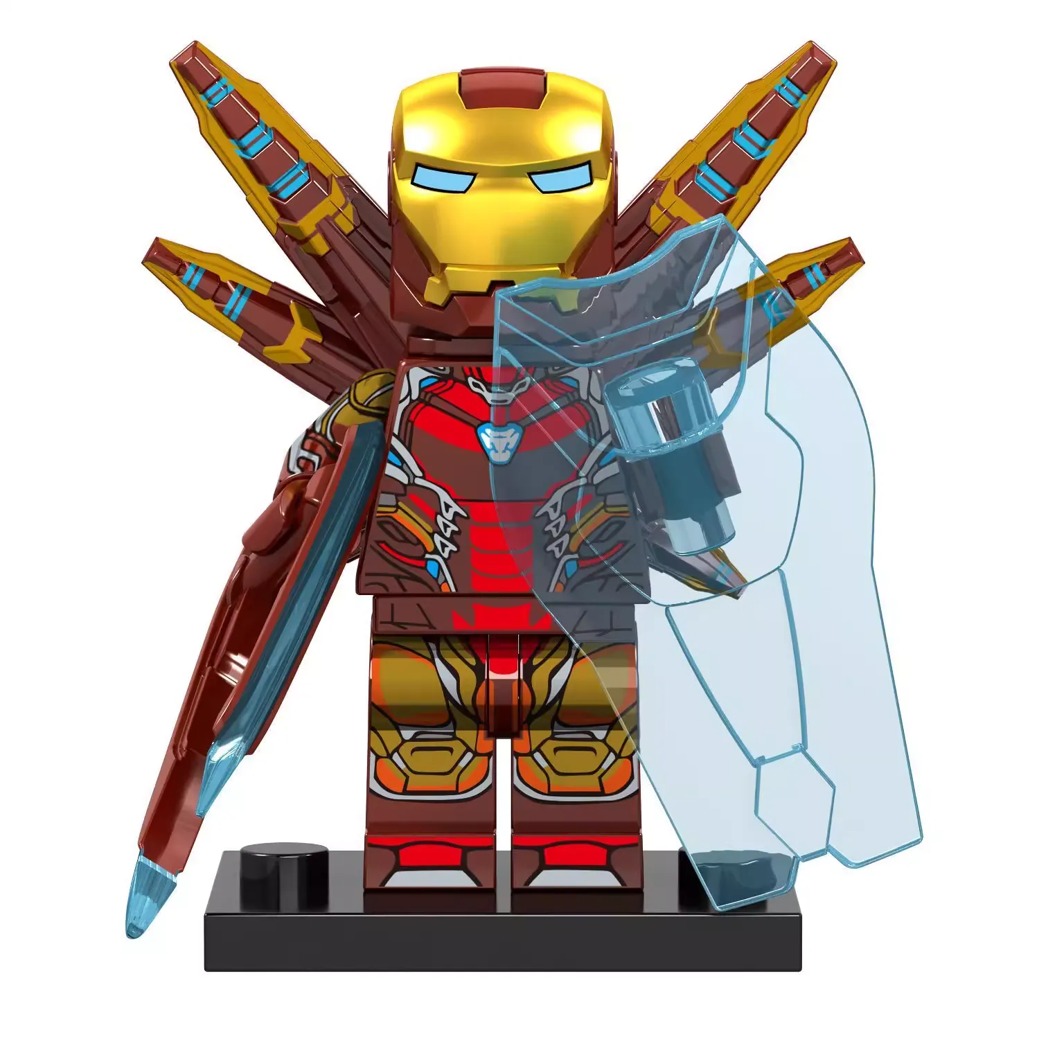 Iron Man Minifigures V004 Marvel MiniFigure Compatible with LEGO ...