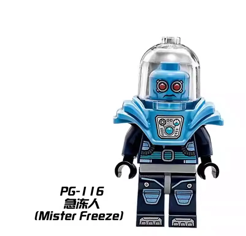 Mr Freeze Minifigures PG-116 DC MiniFigure Lego Fit – Minifigtoys.com
