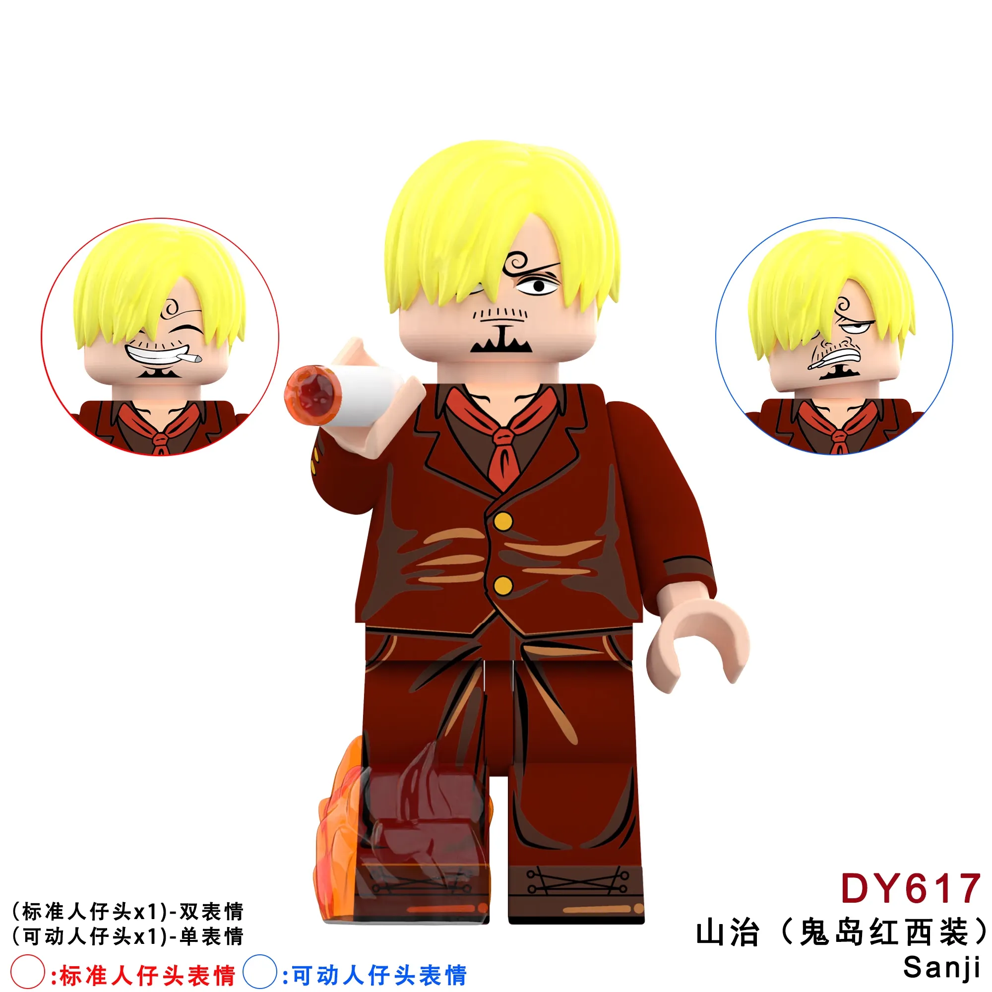 Sanji DY617 Minifigures One Piece Minifigure Fit Lego – Minifigtoys.com