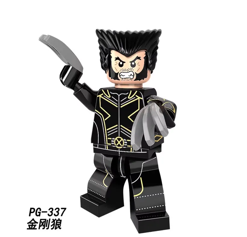 Wolverine Minifigures PG-337 DC MiniFigure Compatible LEGO ...