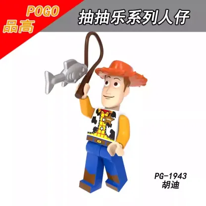 Woody Minifigures PG-1943 Disney MiniFigure Compatible LEGO ...