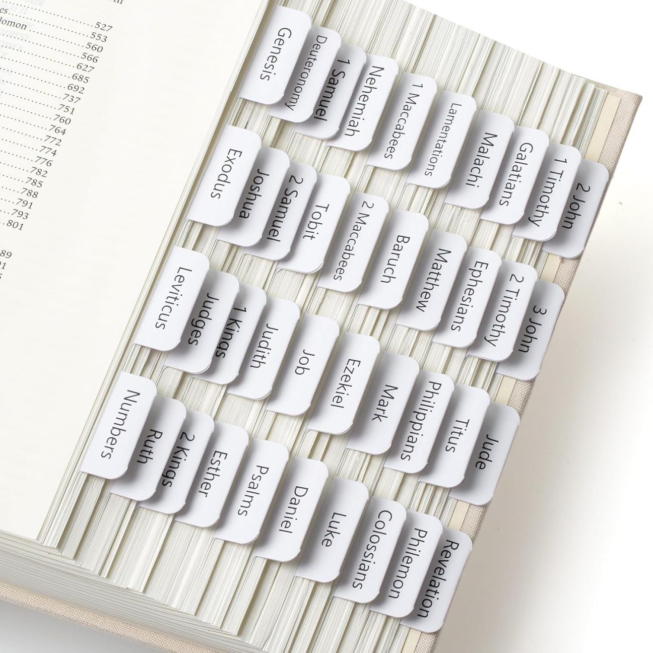 Bible Tabs | Bible Tabs Large Print | Christian Gifts for Women & Men ...