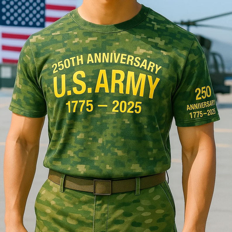 U.S. Army 250th Anniversary T-shirt