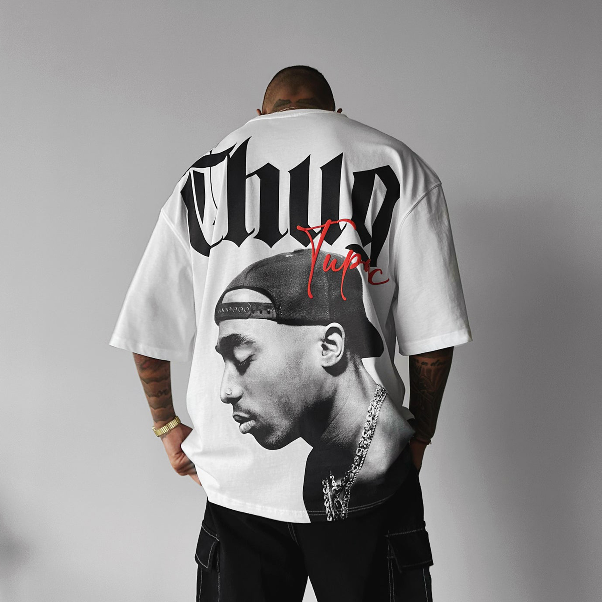 Oversize Thug Life Tee – 𝖔𝖘𝖐𝖊𝖉𝖚𝖊