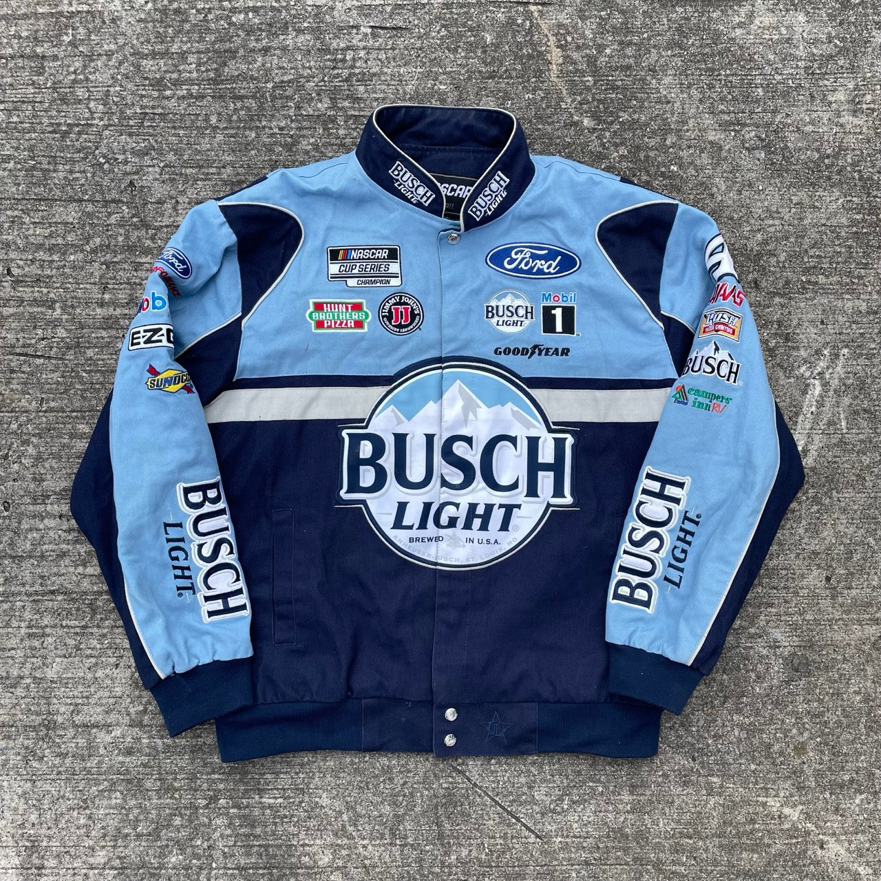Vintage Busch Light Nascar Racing Jacket – 𝒍𝒂𝒌𝒏𝒐𝒌