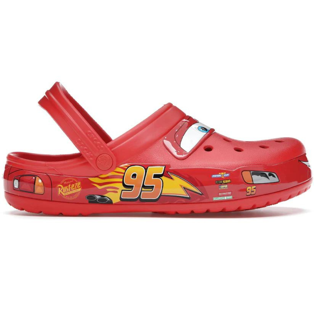 Classic Lightning McQueen Pattern Clogs – My Beach Shoes