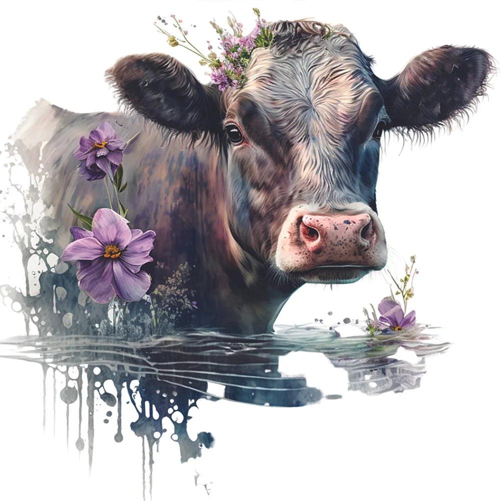 Cattle Paint By Numbers Acrylic Painting Kit – Artistry Rack