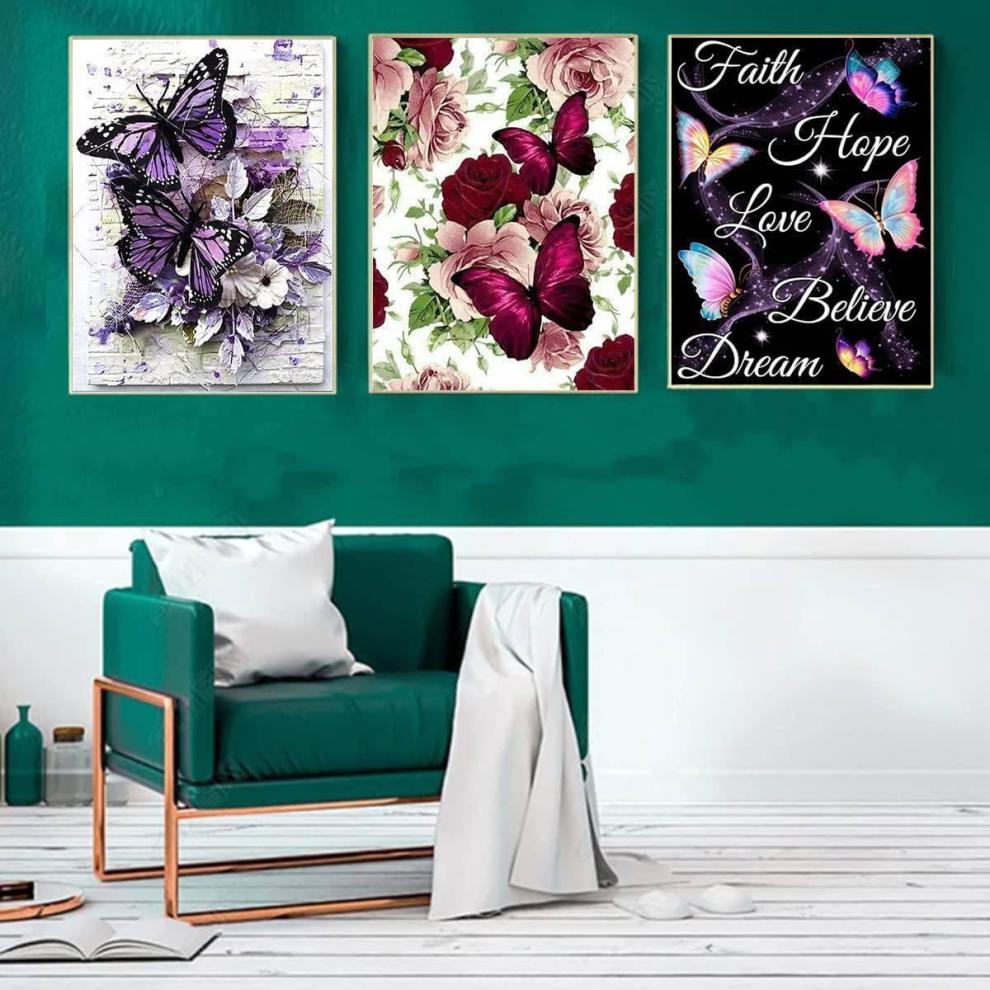 6 Pieces Set Drill Diamond Paint By Numbers Kit – Artistry Rack