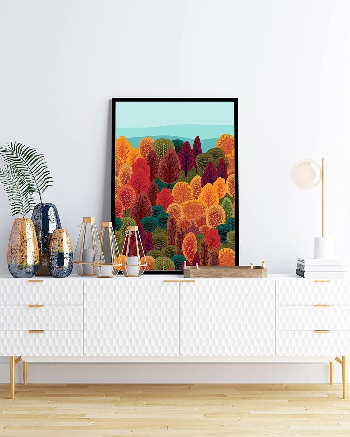 Forest Fall Vibrant Artwork Paint By Number Kit – Artistry Rack