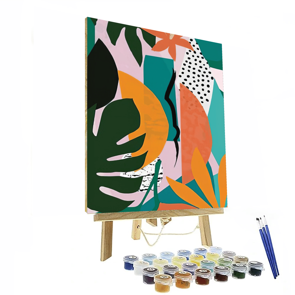 6 Pieces Set Botanical Paint By Numbers Kit – Artistry Rack