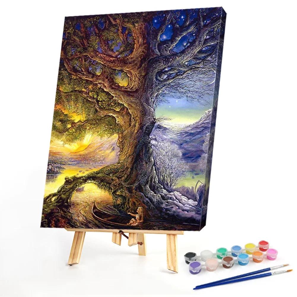 Tree Of Time Paint By Numbers Kit – Artistry Rack