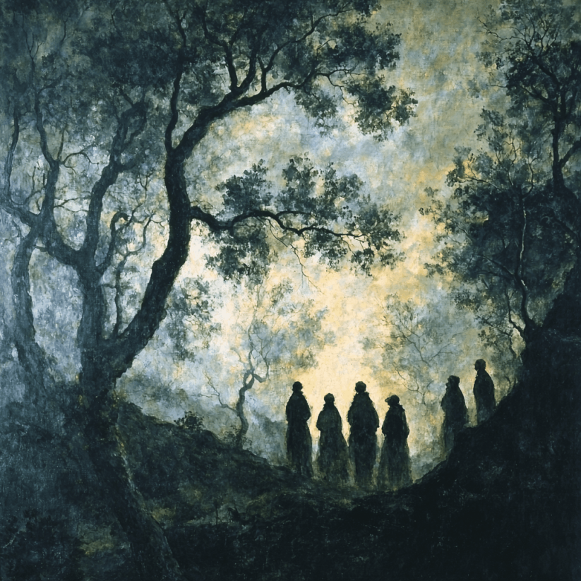 Francisco Goya Inspired Gothic Midnight Reverie - DIY Painting By ...
