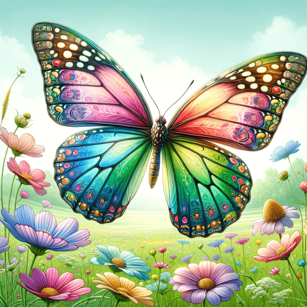 Rainbow Butterfly - DIY Painting By Numbers Kit – Artistry Rack