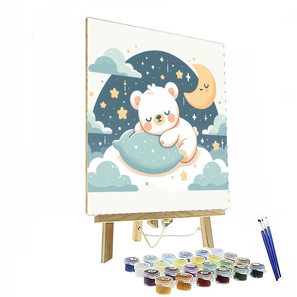 Cuddle Bear's Dreamland - DIY Painting By Numbers Kit – Artistry Rack