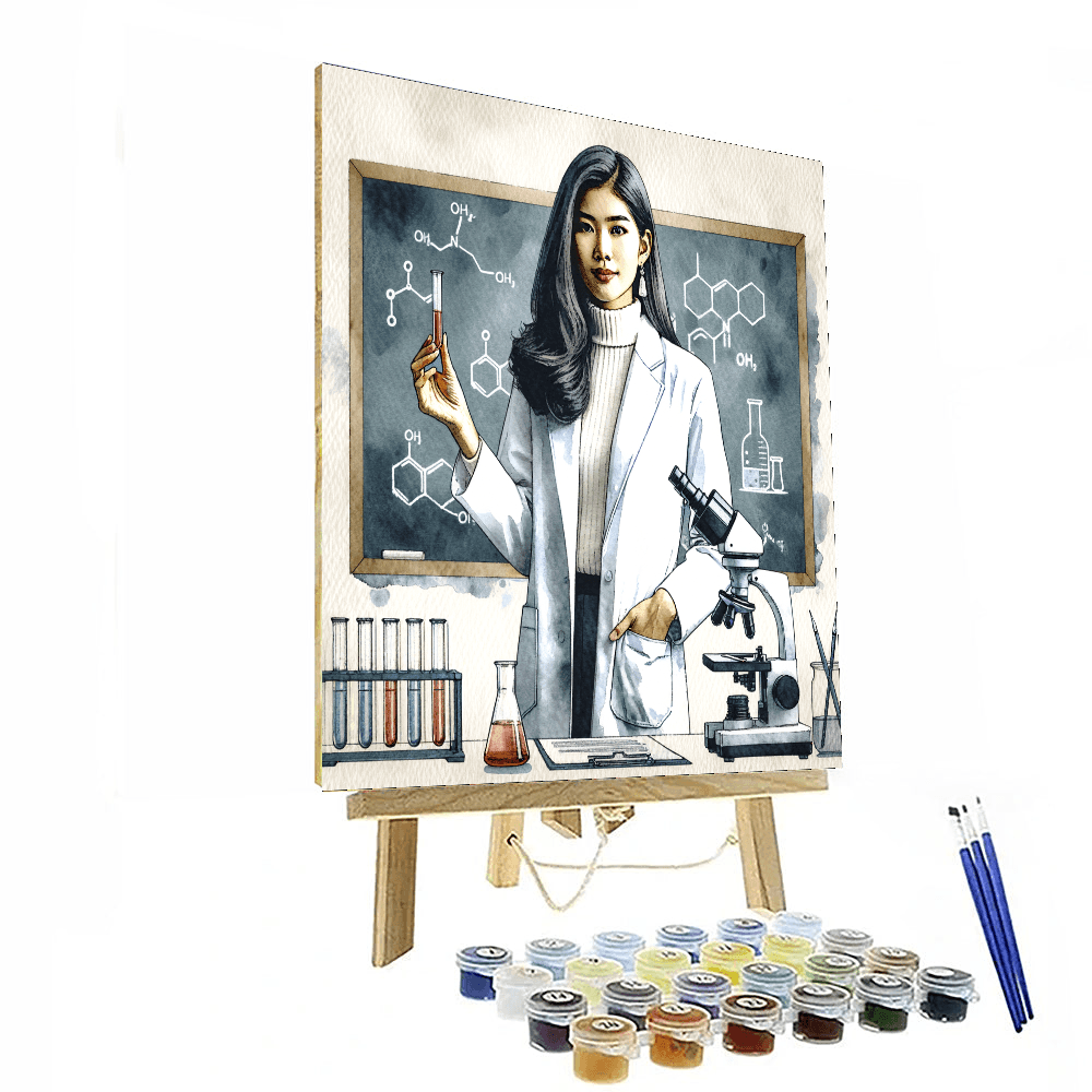Curious Scientist - DIY Painting By Numbers Kit – Artistry Rack