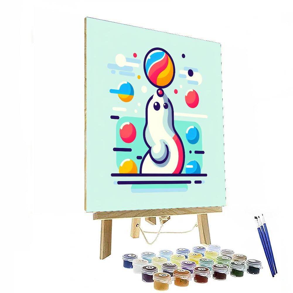 Acrobat Seal - DIY Painting By Numbers Kit – Artistry Rack