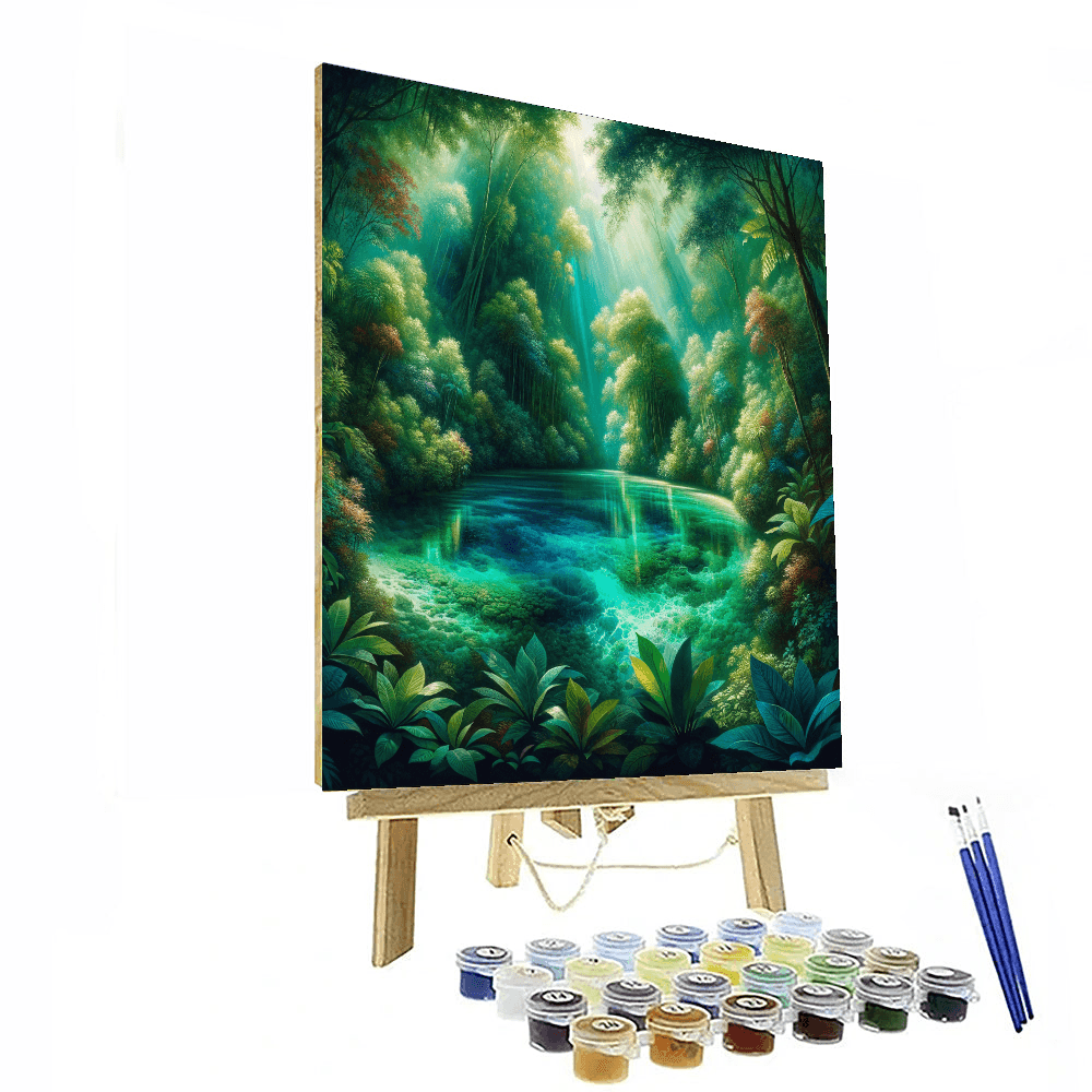 Hidden Lagoon - DIY Painting By Numbers Kit – Artistry Rack