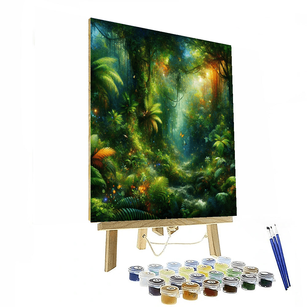 Tropical Rainforest Journey - DIY Painting By Numbers Kit – Artistry Rack
