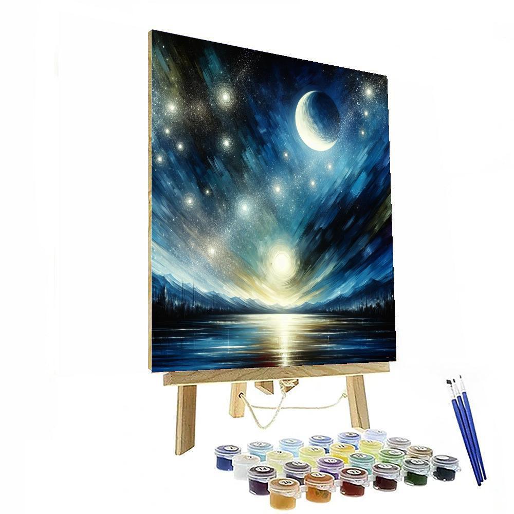 Exquisite Starry Night - DIY Painting By Numbers Kit – Artistry Rack