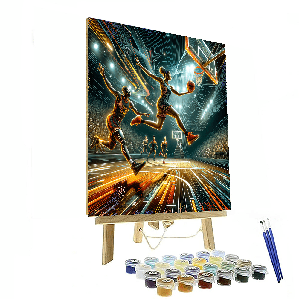 Dynamic NBA Fusion - DIY Painting By Numbers Kit – Artistry Rack