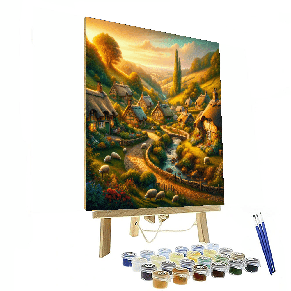 Rustic Farm Scene - DIY Painting By Numbers Kit – Artistry Rack