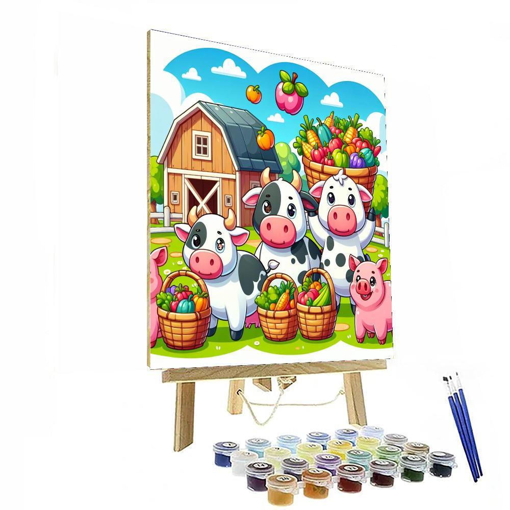 Farm Harvest Festival - DIY Painting By Numbers Kit – Artistry Rack