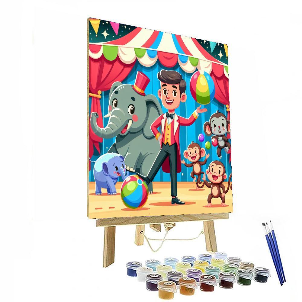 Enchanted Circus Adventure - DIY Painting By Numbers Kit – Artistry Rack