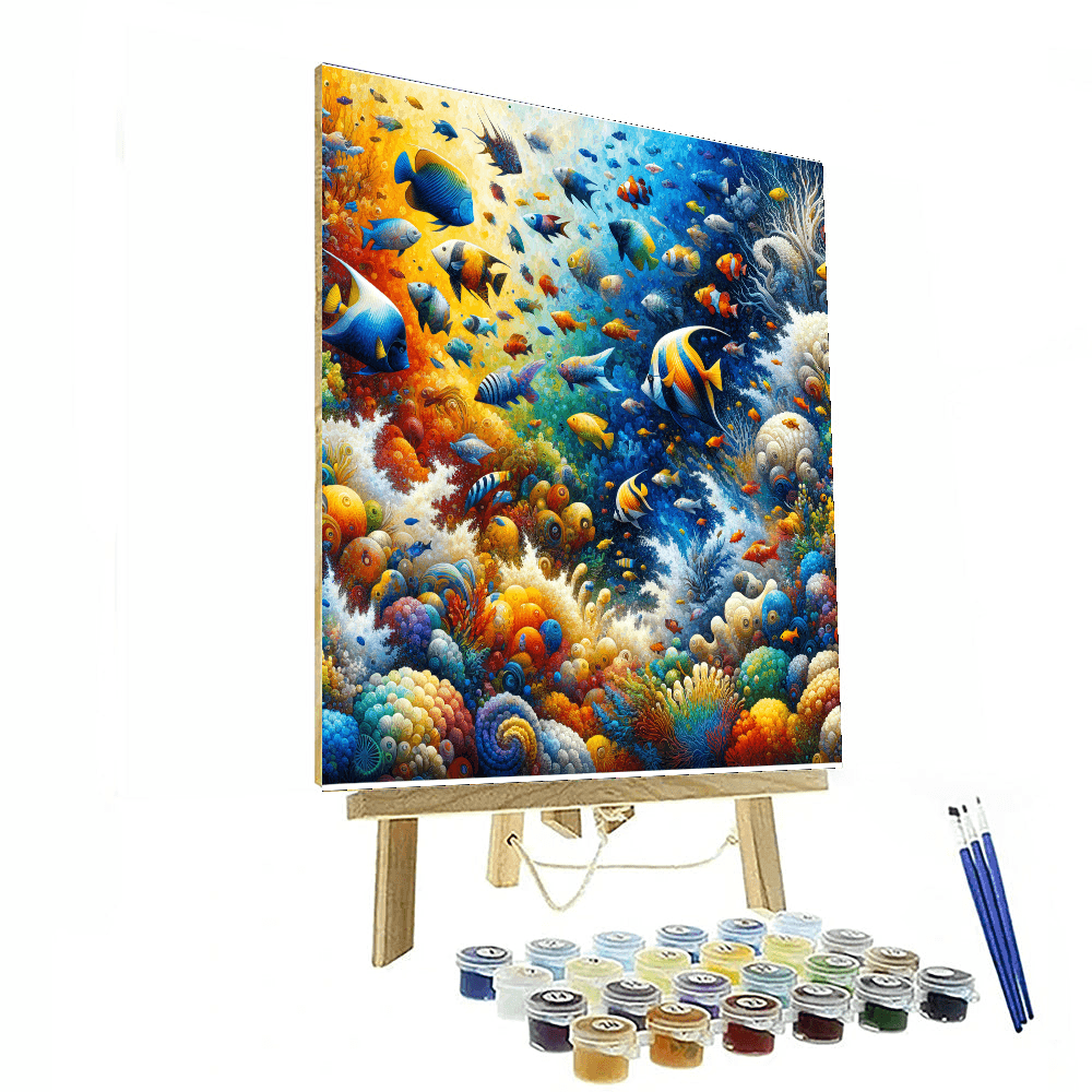 Colorful Ocean Life - DIY Painting By Numbers Kit – Artistry Rack