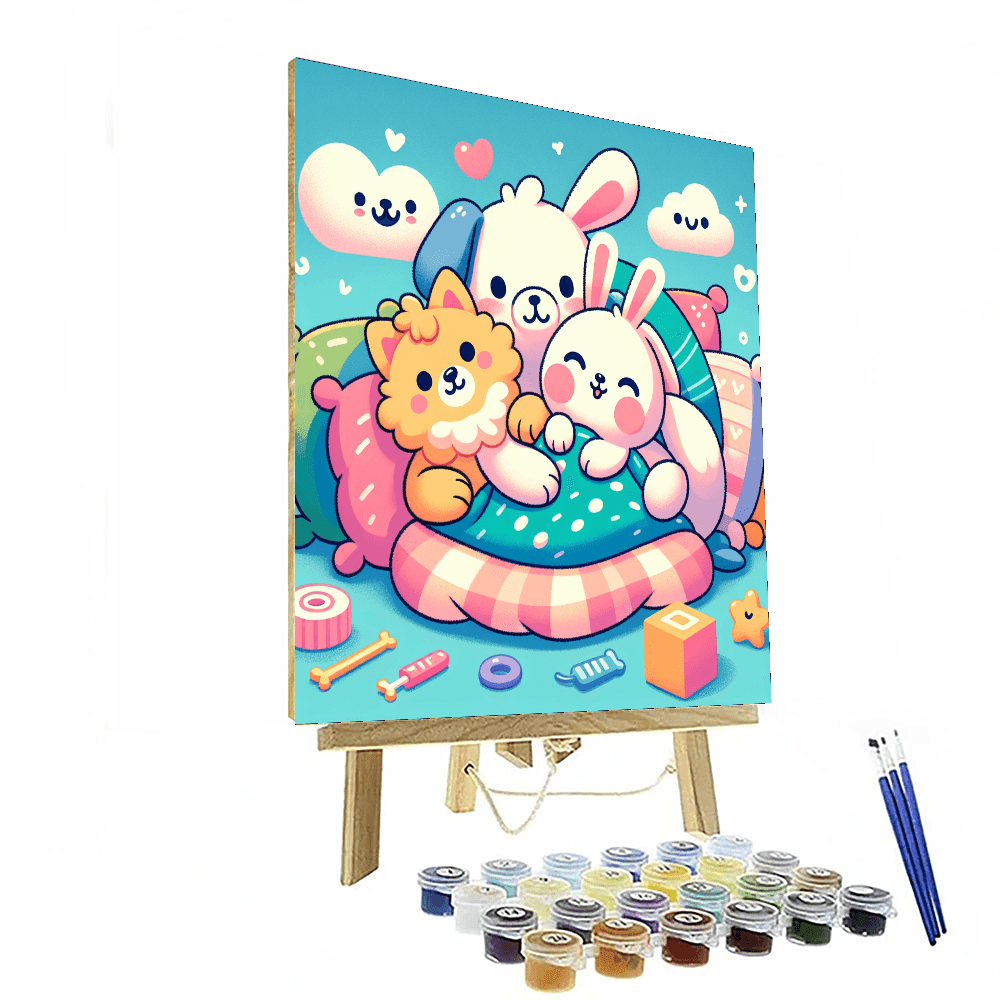 Cuddle Puddle - DIY Painting By Numbers Kit – Artistry Rack