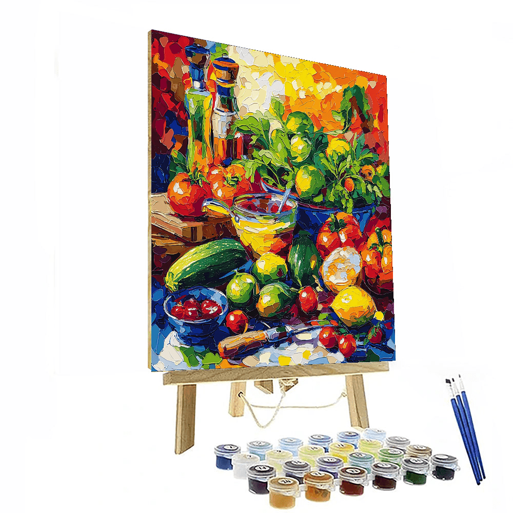 Hirst Inspired The Joy of Cooking - DIY Painting By Numbers Kit ...