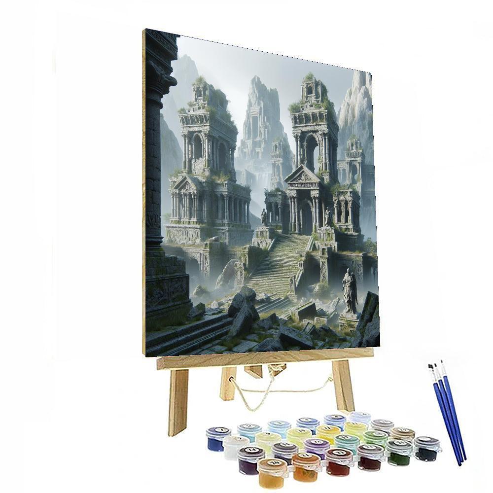 Ancient Ruins Expedition - DIY Painting By Numbers Kit – Artistry Rack