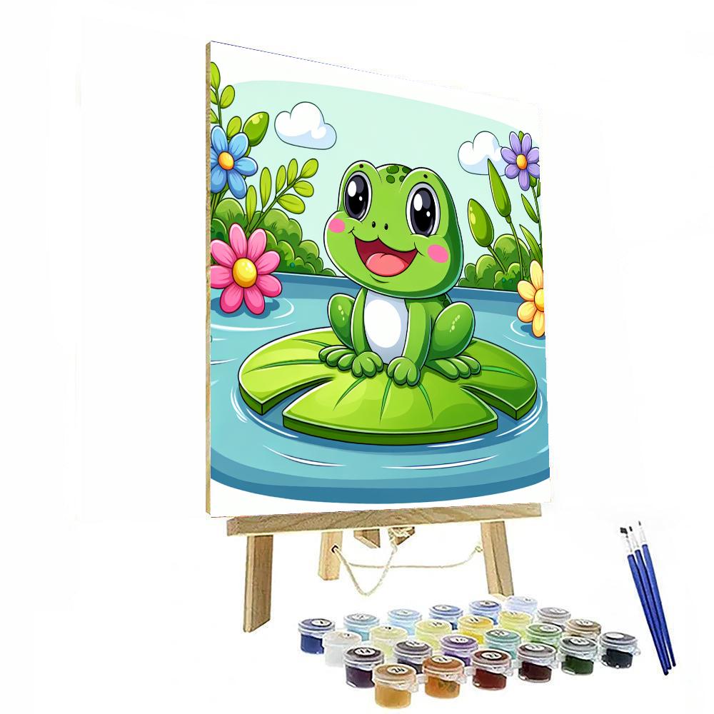 Giggle Frog - DIY Painting By Numbers Kit – Artistry Rack