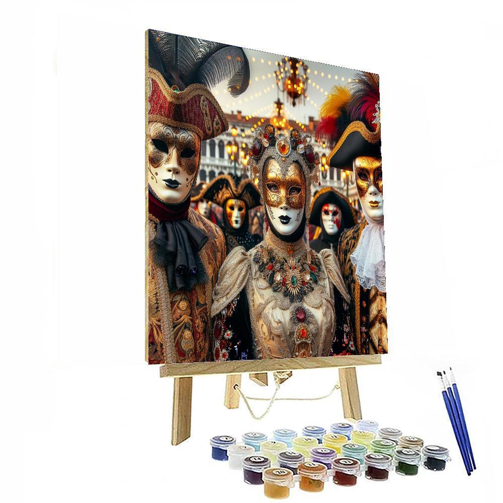 Venetian Carnival Night - DIY Painting By Numbers Kit – Artistry Rack