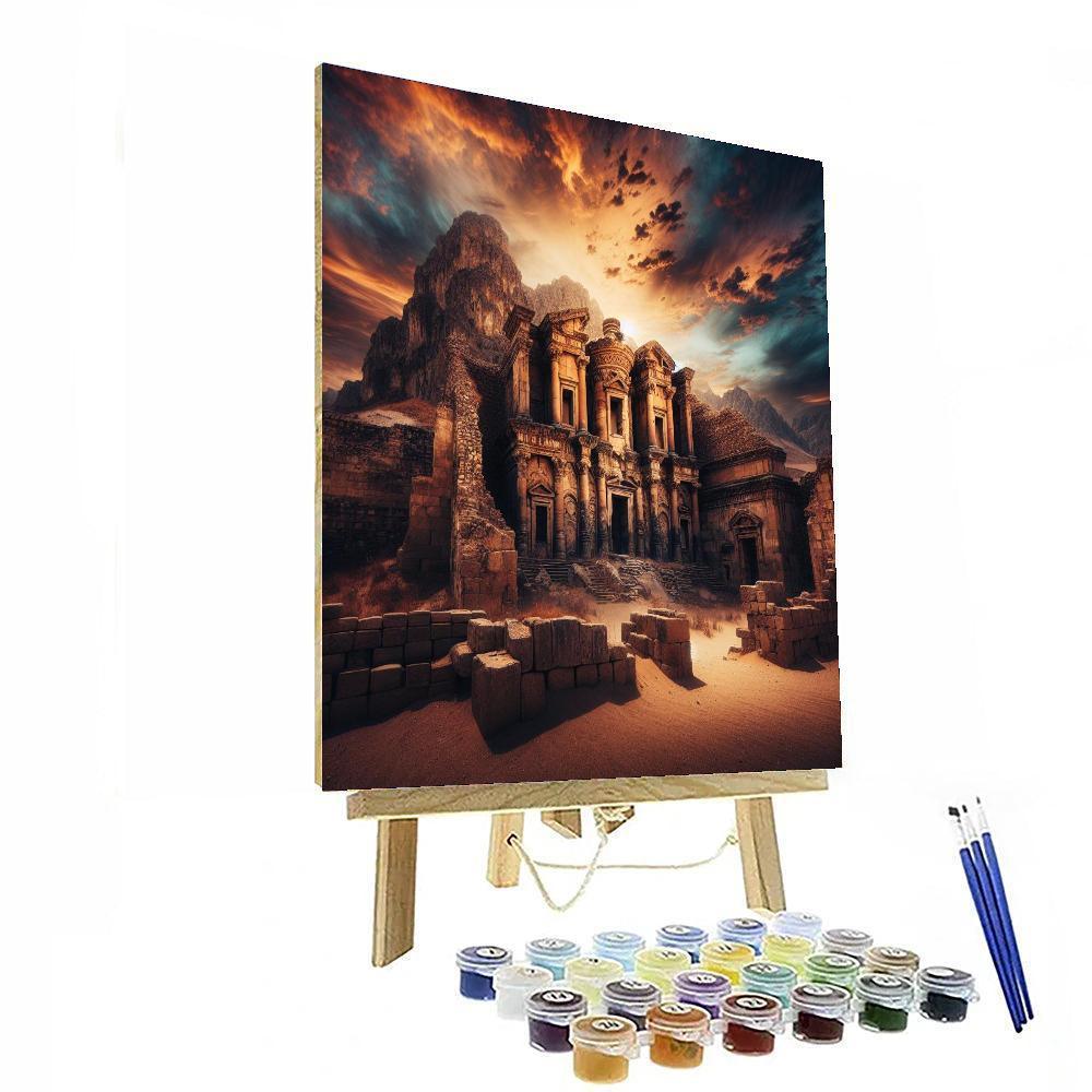 Historic Ancient Ruins - DIY Painting By Numbers Kit – Artistry Rack