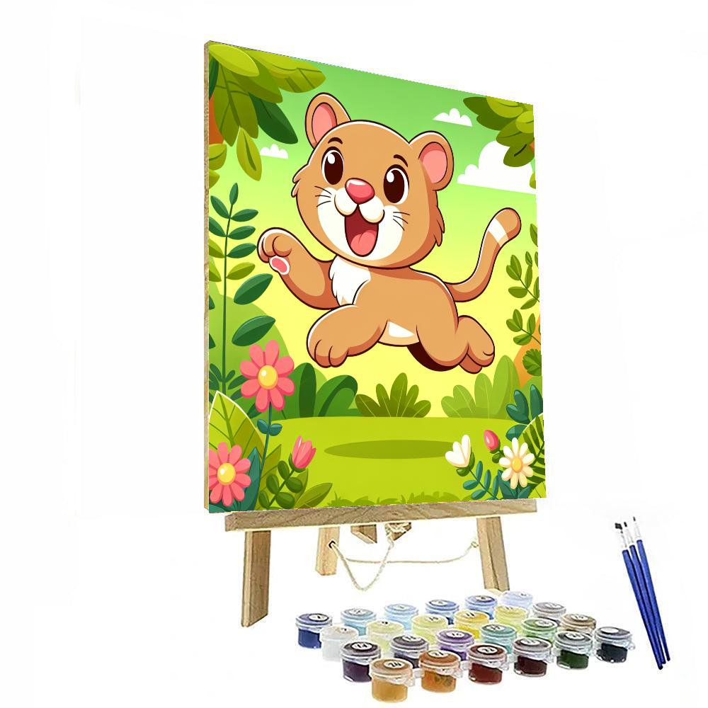 Pouncing Puma - DIY Painting By Numbers Kit – Artistry Rack