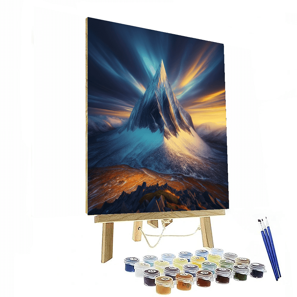 Mystic Mountain Summit - DIY Painting By Numbers Kit – Artistry Rack